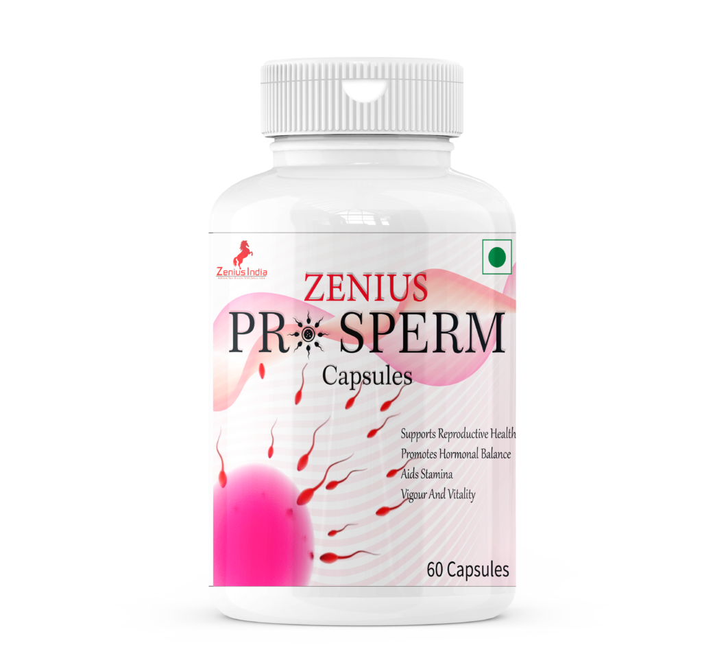 Zenius Pro Sperm Capsules for Sperm Count Increase Medicine